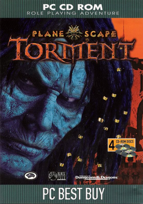 Planescape: Torment cover or packaging material - MobyGames