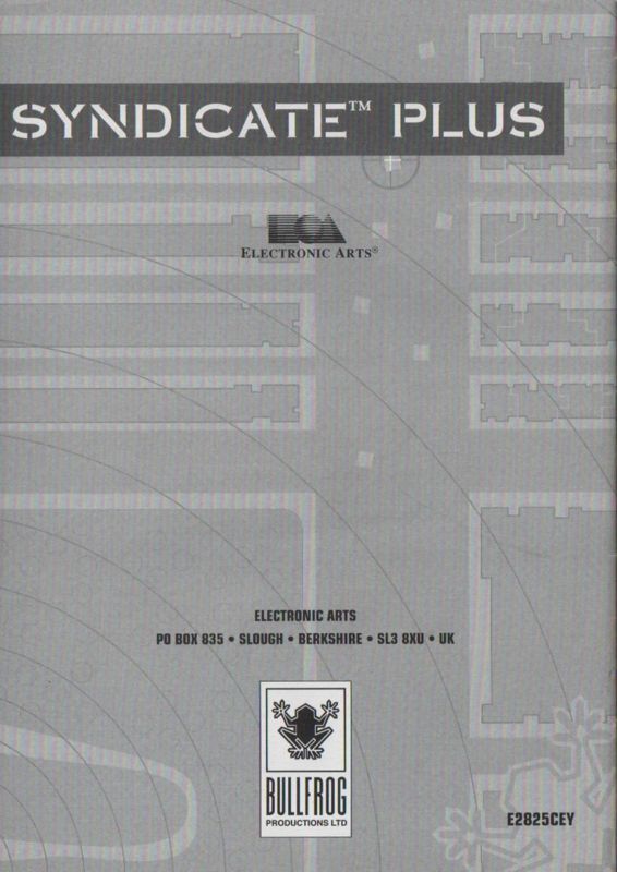 Syndicate Plus cover or packaging material - MobyGames