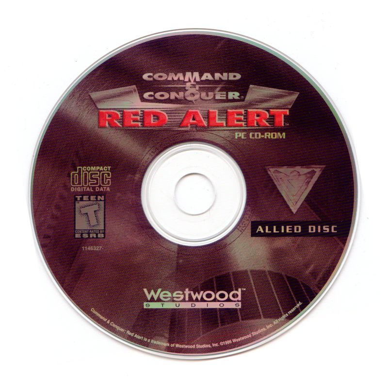 Command & Conquer: Red Alert cover or packaging material - MobyGames