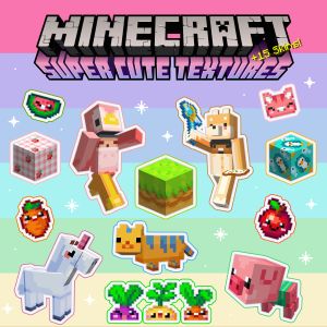 Minecraft: Super Cute Texture Pack cover or packaging material - MobyGames
