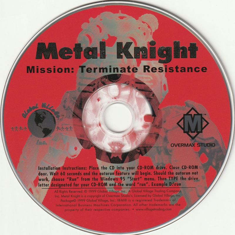 Metal Knight: Mission - Terminate Resistance cover or packaging ...