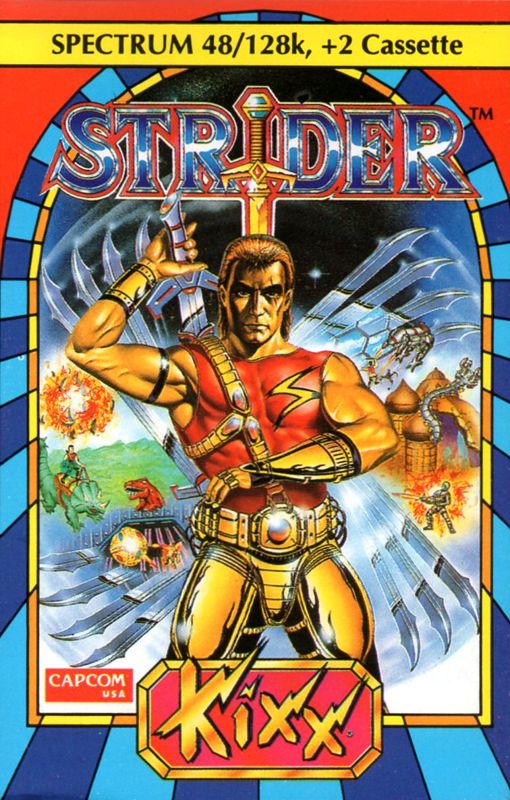 Strider cover or packaging material - MobyGames