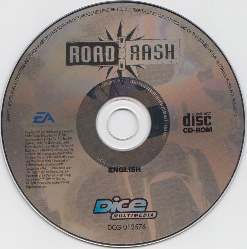 Road Rash cover or packaging material - MobyGames