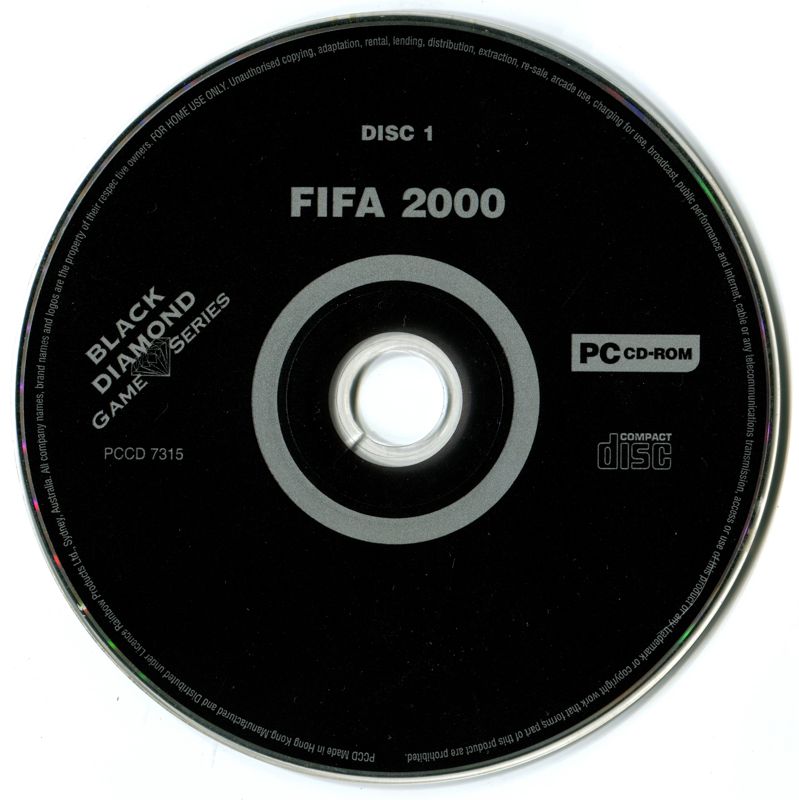 FIFA 2000: Major League Soccer cover or packaging material - MobyGames