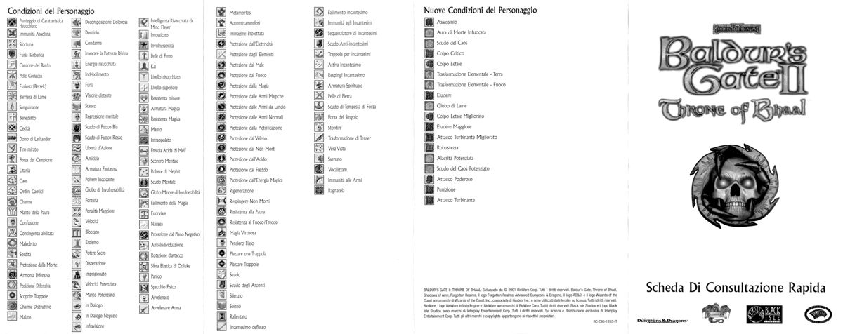 Baldur's Gate II: Throne of Bhaal cover or packaging material - MobyGames