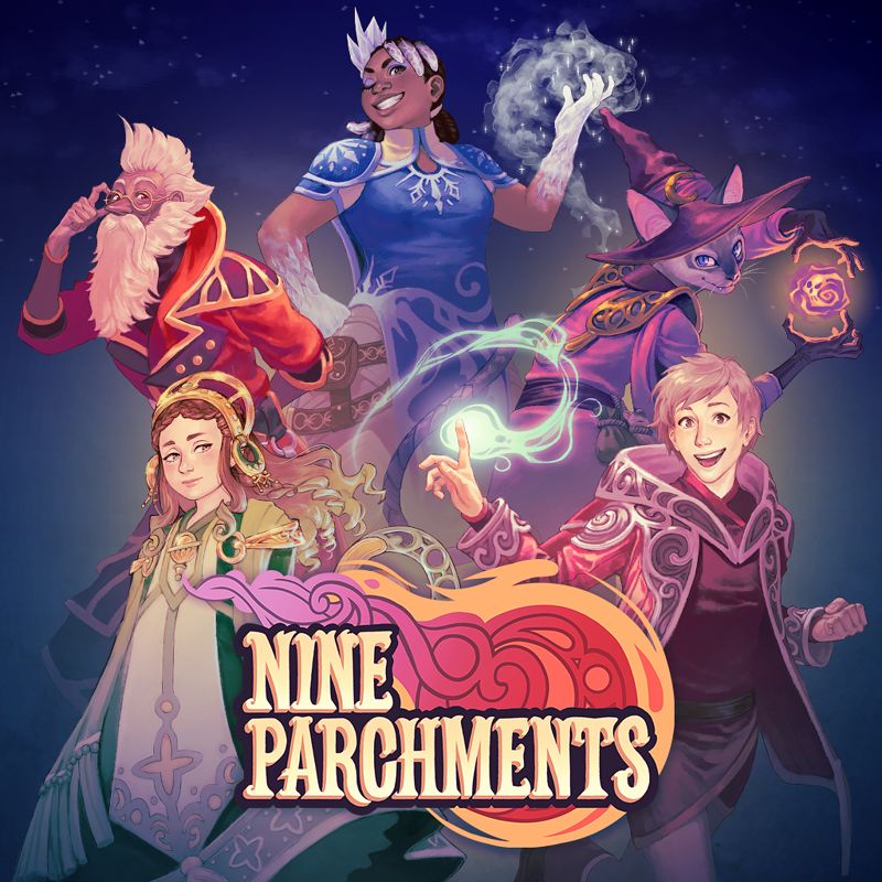 Nine Parchments cover or packaging material - MobyGames