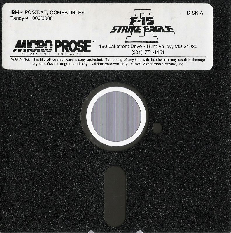 F-15 Strike Eagle II: Deluxe Edition cover or packaging material ...