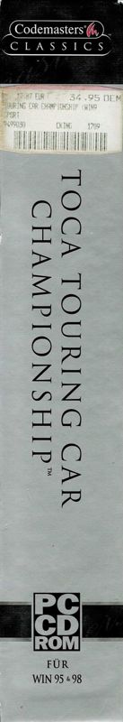 TOCA Championship Racing cover or packaging material - MobyGames