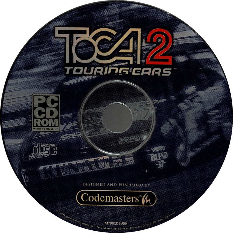 TOCA 2: Touring Car Challenge cover or packaging material - MobyGames