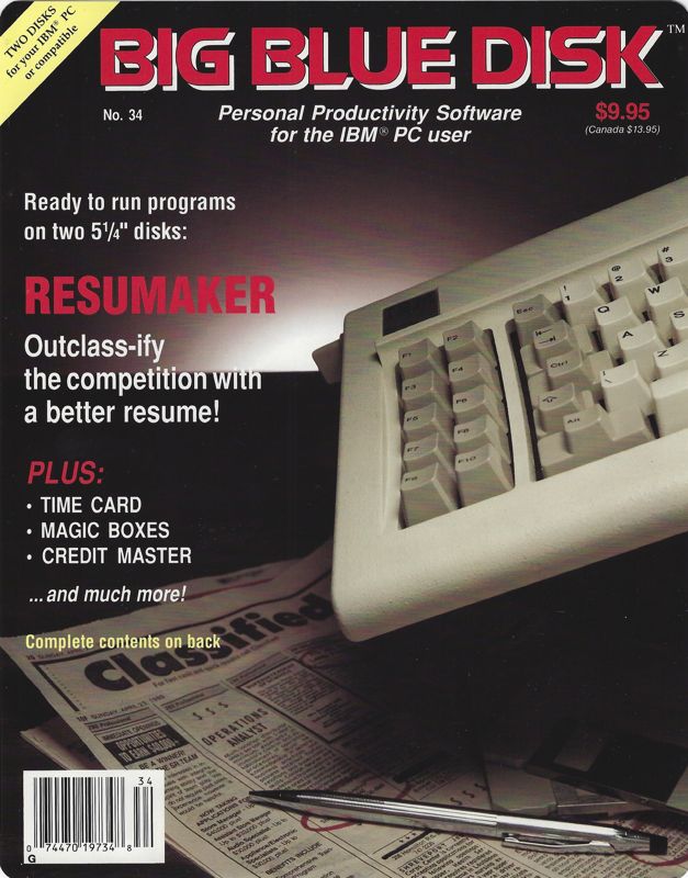 Big Blue Disk #34 (1989) - MobyGames