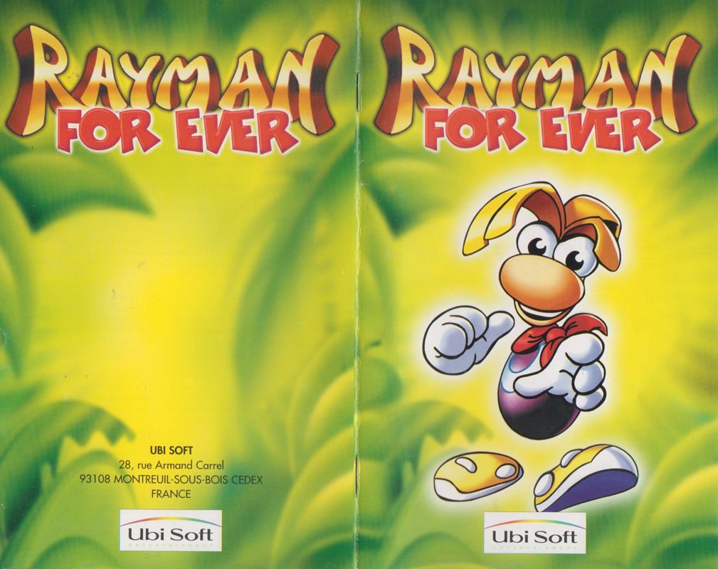 Rayman Forever cover or packaging material - MobyGames
