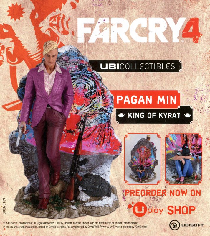 Far Cry 4 (Limited Edition) cover or packaging material - MobyGames
