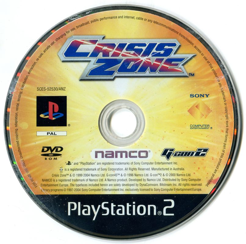 Time Crisis: Crisis Zone cover or packaging material - MobyGames