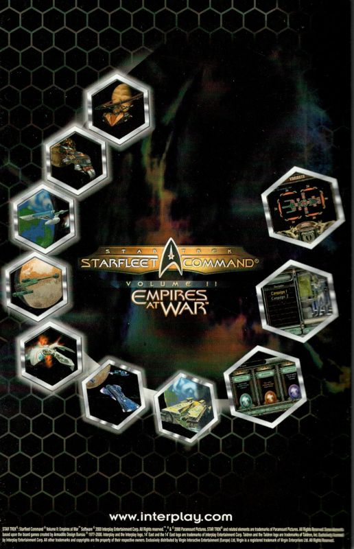 Star Trek: Starfleet Command Volume II - Empires at War cover or packaging material - MobyGames