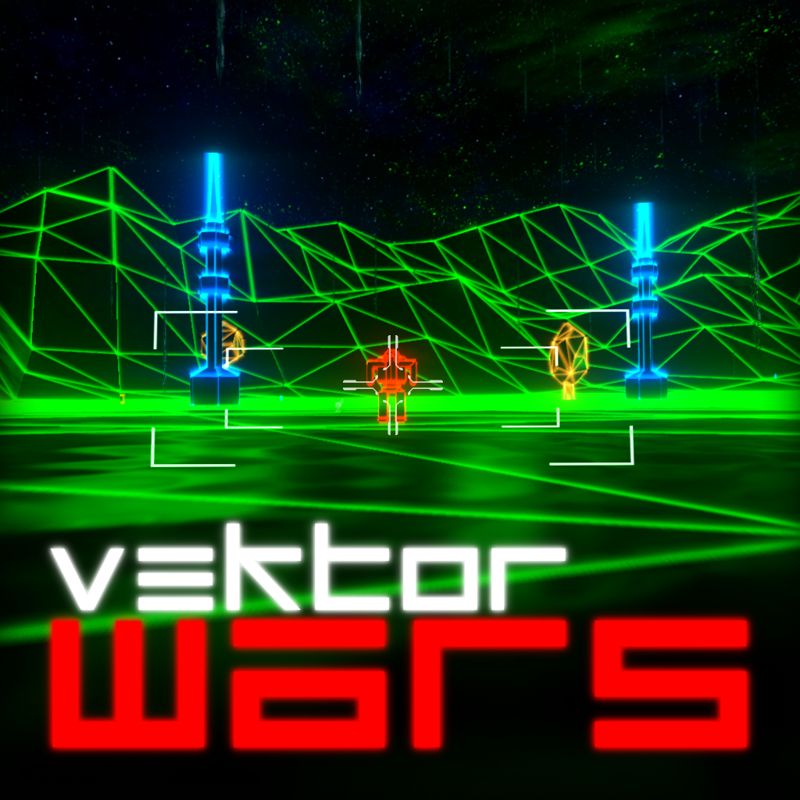 Vektor Wars cover or packaging material - MobyGames