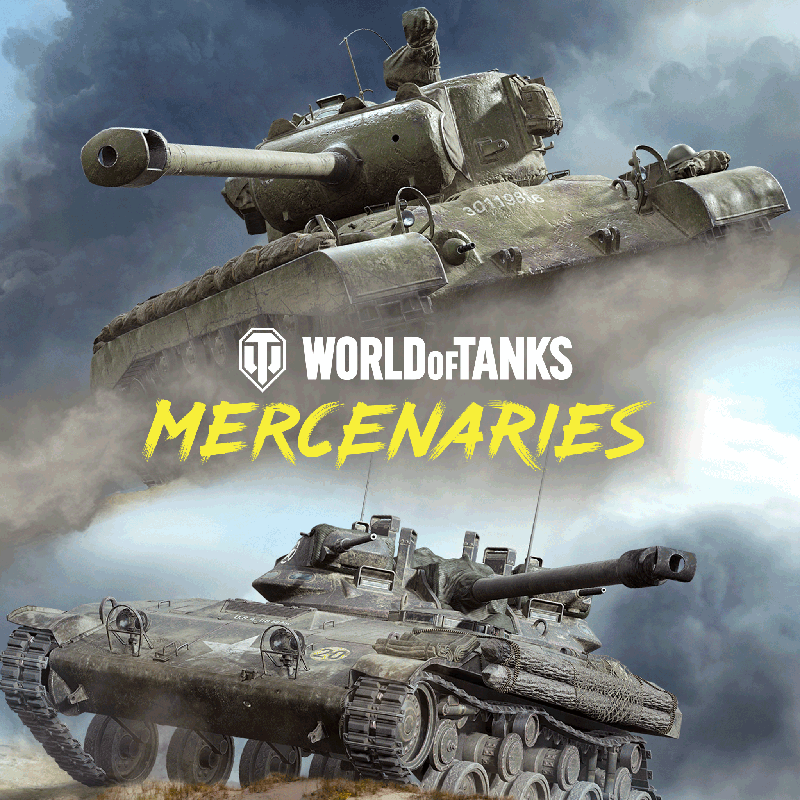 World of Tanks: Mercenaries - Birds of Prey Mega promo art, ads ...