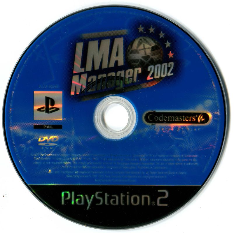 LMA Manager 2002 cover or packaging material - MobyGames
