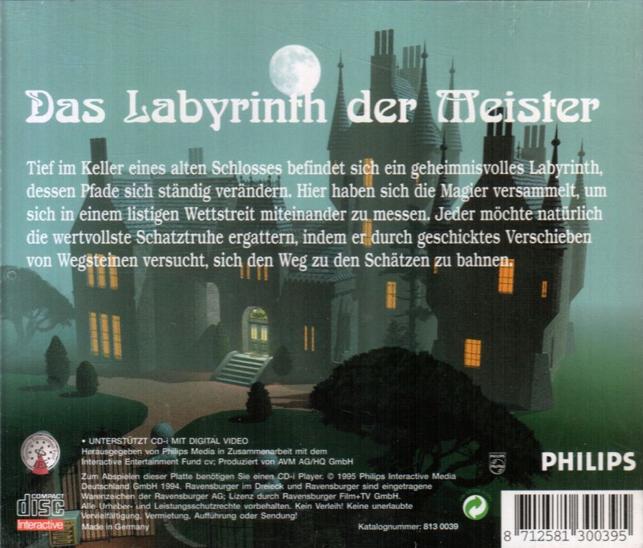 Master Labyrinth cover or packaging material - MobyGames