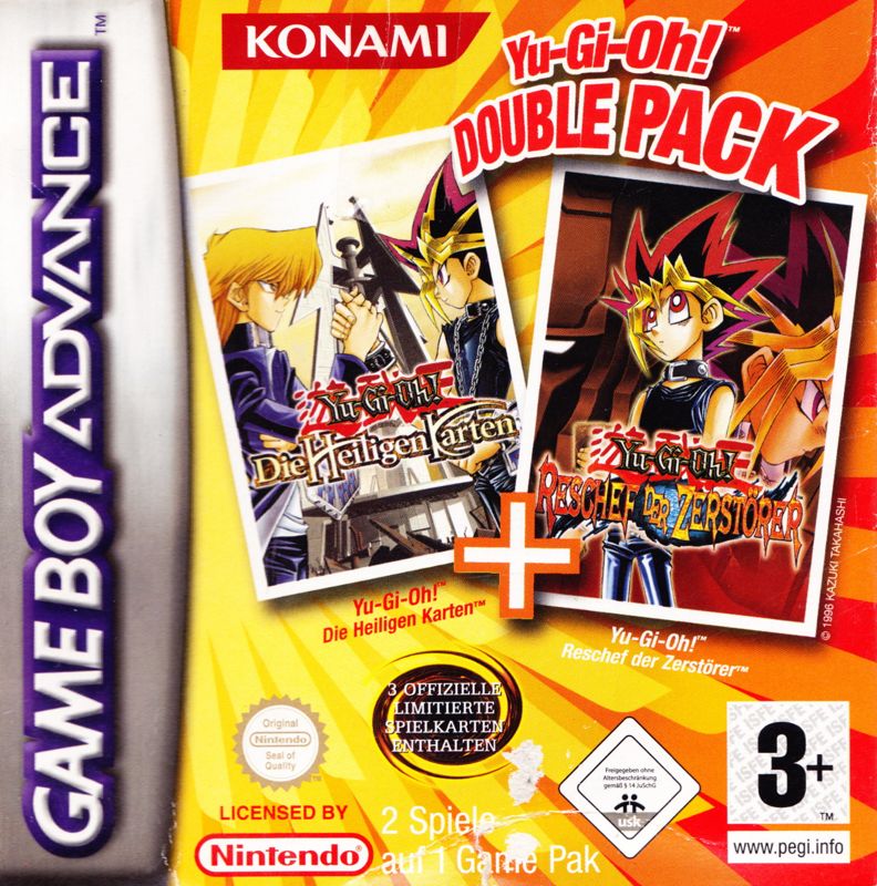 Yu-Gi-Oh!: Double Pack cover or packaging material - MobyGames