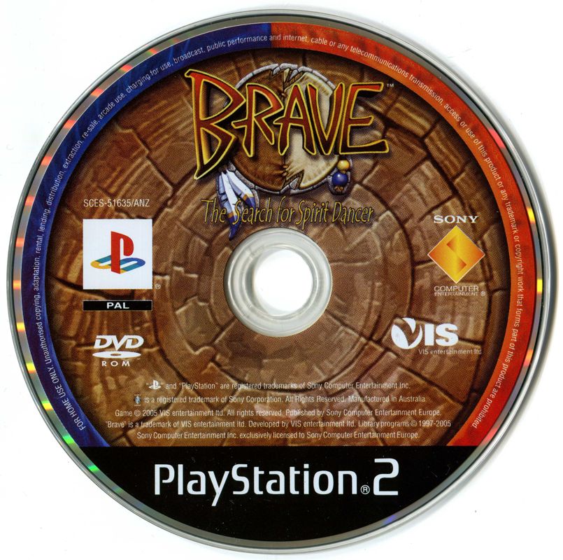 Brave: The Search for Spirit Dancer cover or packaging material - MobyGames