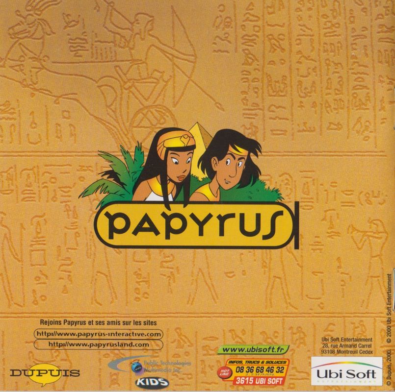 Papyrus: Le Secret de la Cité Perdue - MobyGames