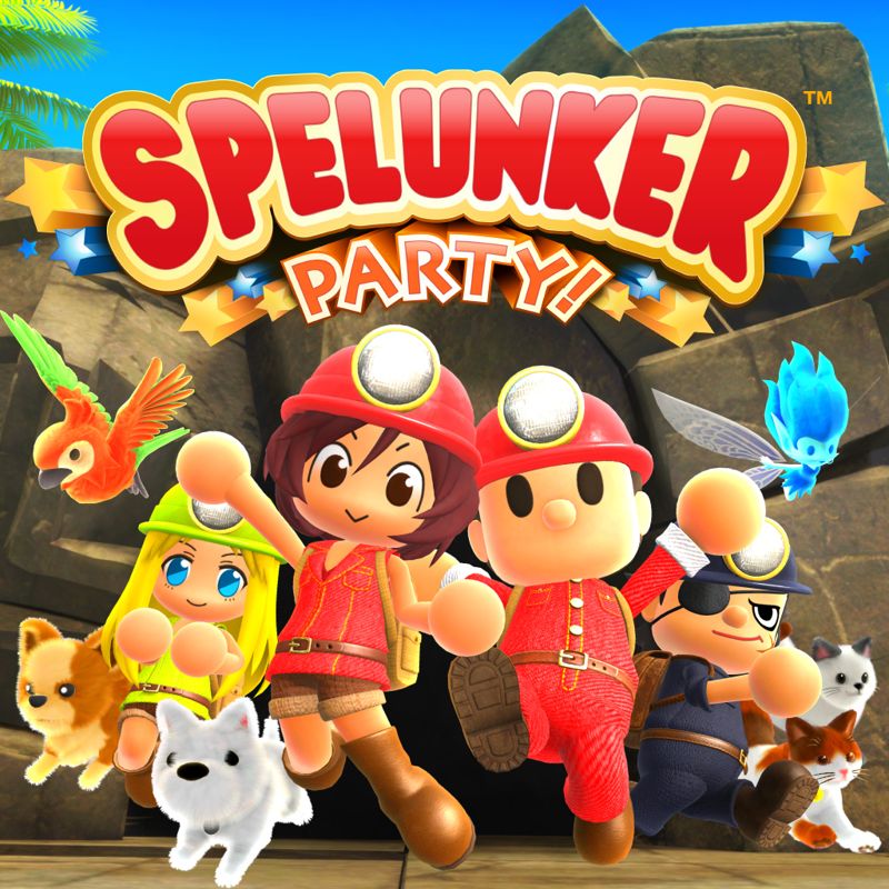 Spelunker Party! cover or packaging material - MobyGames