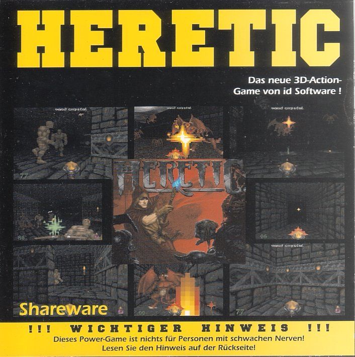 Heretic cover or packaging material - MobyGames