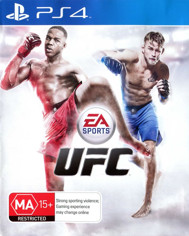 UFC cover or packaging material - MobyGames