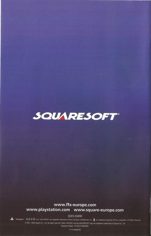 Final Fantasy X cover or packaging material - MobyGames