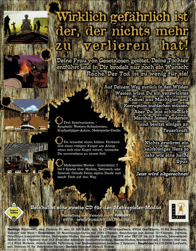 Outlaws cover or packaging material - MobyGames