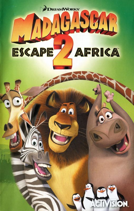 Madagascar: Escape 2 Africa cover or packaging material - MobyGames