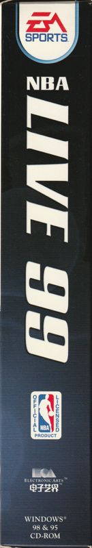 NBA Live 99 cover or packaging material - MobyGames