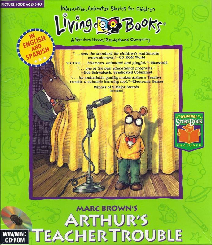 Marc Brown's Arthur's Teacher Trouble (1994) - MobyGames