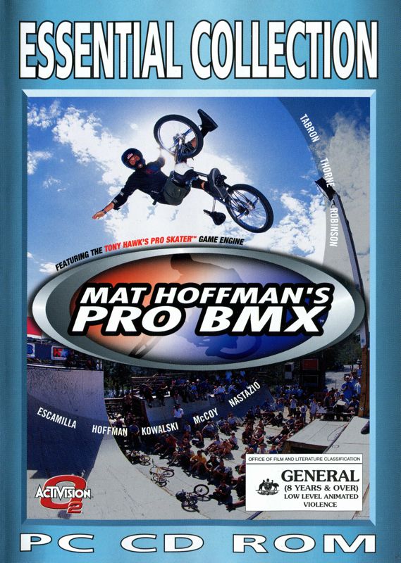 Mat Hoffman's Pro BMX cover or packaging material - MobyGames
