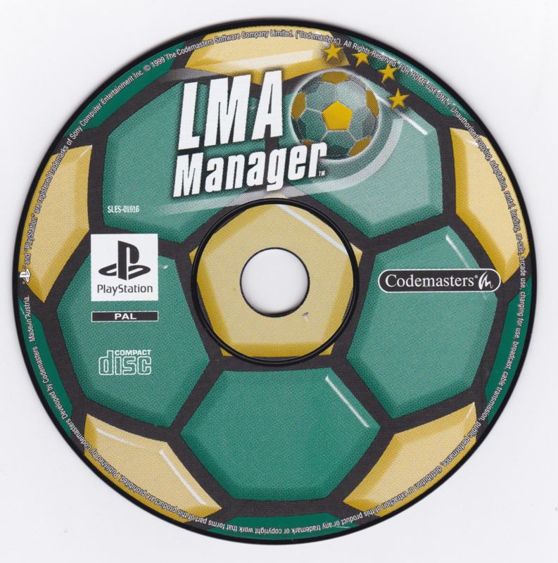 LMA Manager cover or packaging material - MobyGames