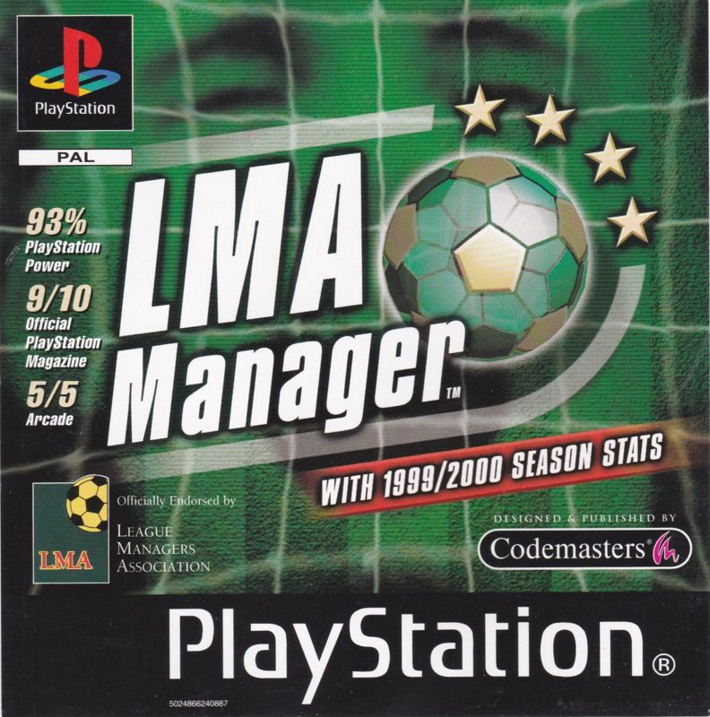 LMA Manager (1999) - MobyGames