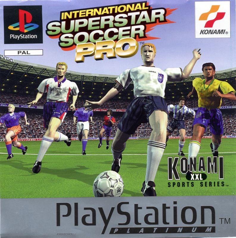 Goal Storm '97 cover or packaging material - MobyGames