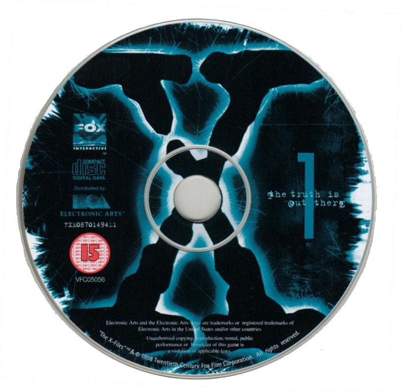 The X-Files Game cover or packaging material - MobyGames