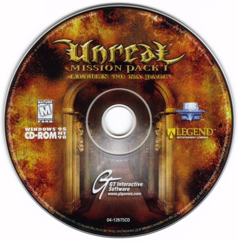 Unreal Mission Pack 1: Return to Na Pali cover or packaging material ...