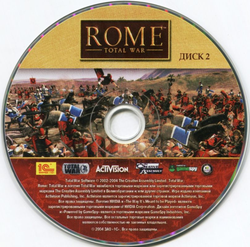Rome: Total War cover or packaging material - MobyGames