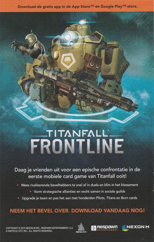 Titanfall 2 cover or packaging material - MobyGames