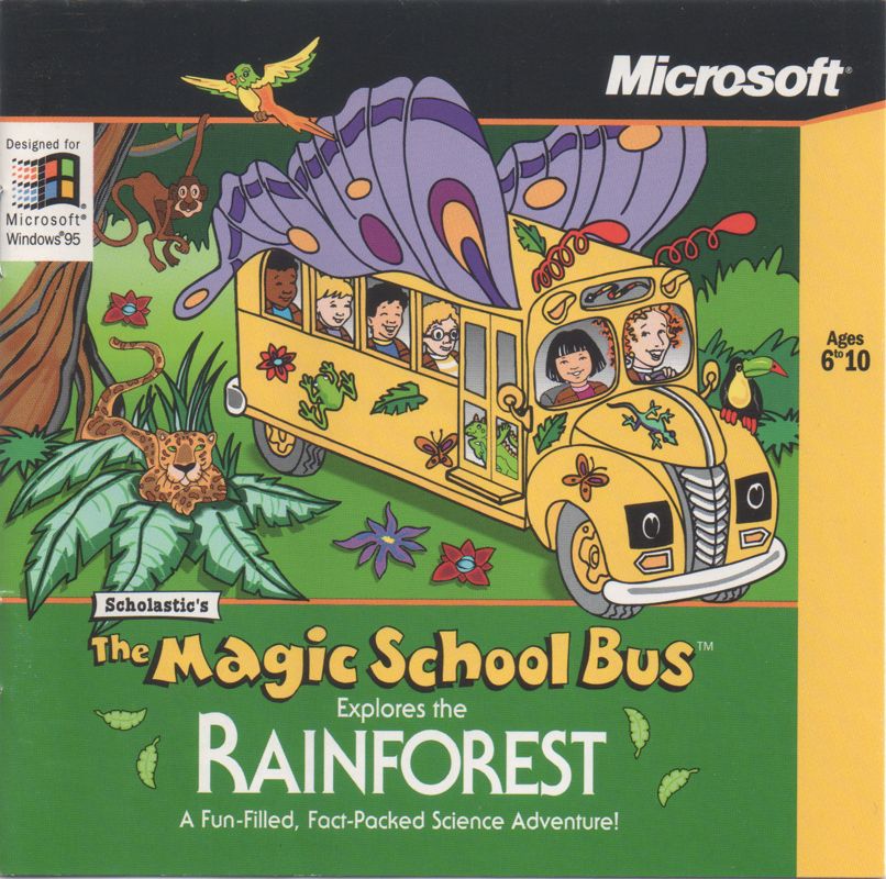 Scholastic's The Magic School Bus Explores the Rainforest (1997 ...