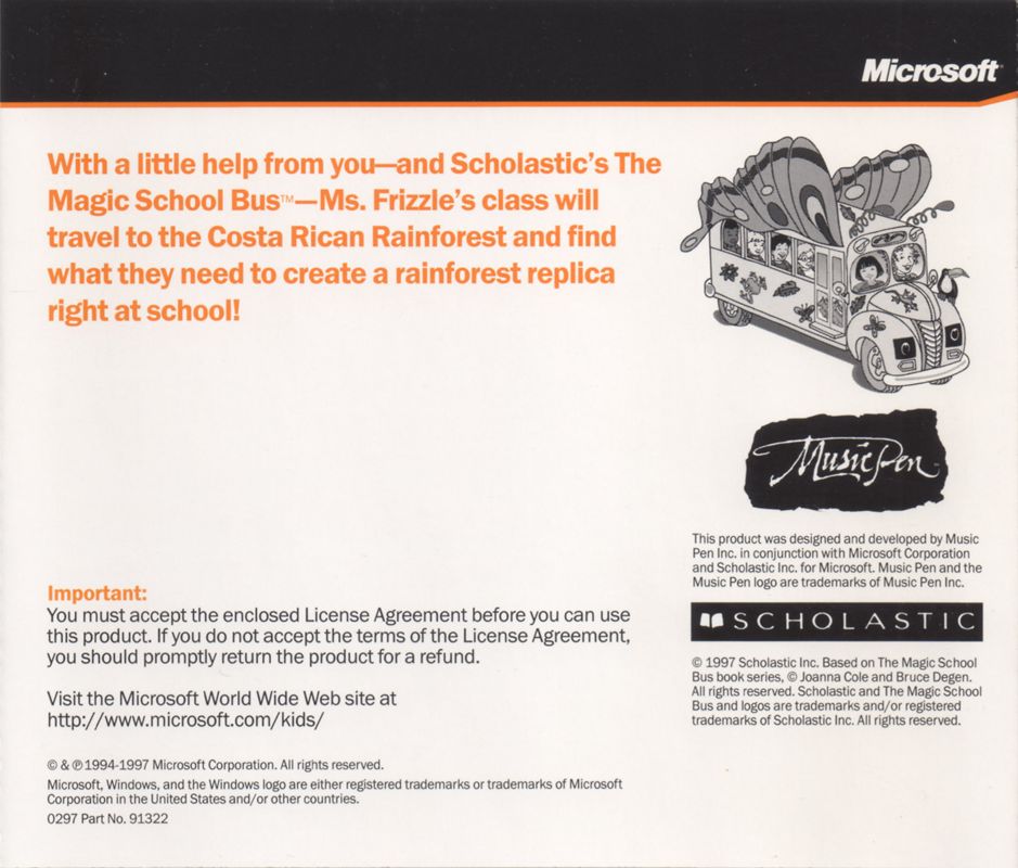 Scholastic's The Magic School Bus Explores the Rainforest cover or ...