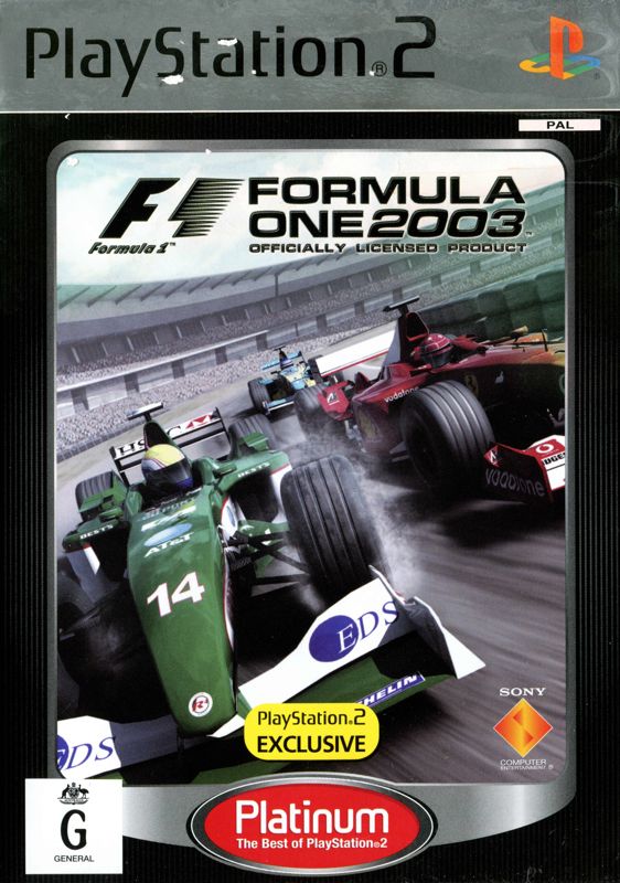 Formula One 2003 cover or packaging material - MobyGames