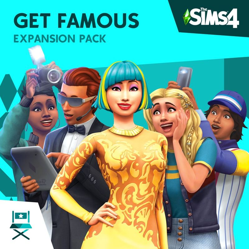 The Sims 4: Get Famous cover or packaging material - MobyGames