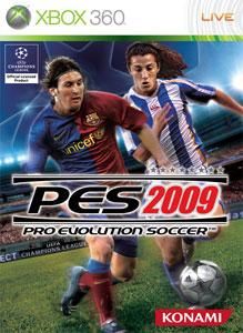 PES 2009: Pro Evolution Soccer cover or packaging material - MobyGames