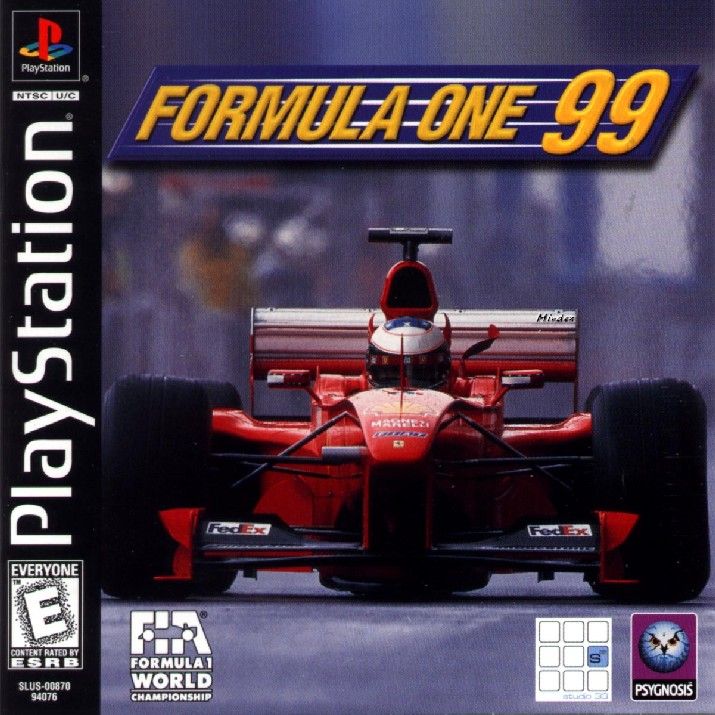 Formula One 99 cover or packaging material - MobyGames