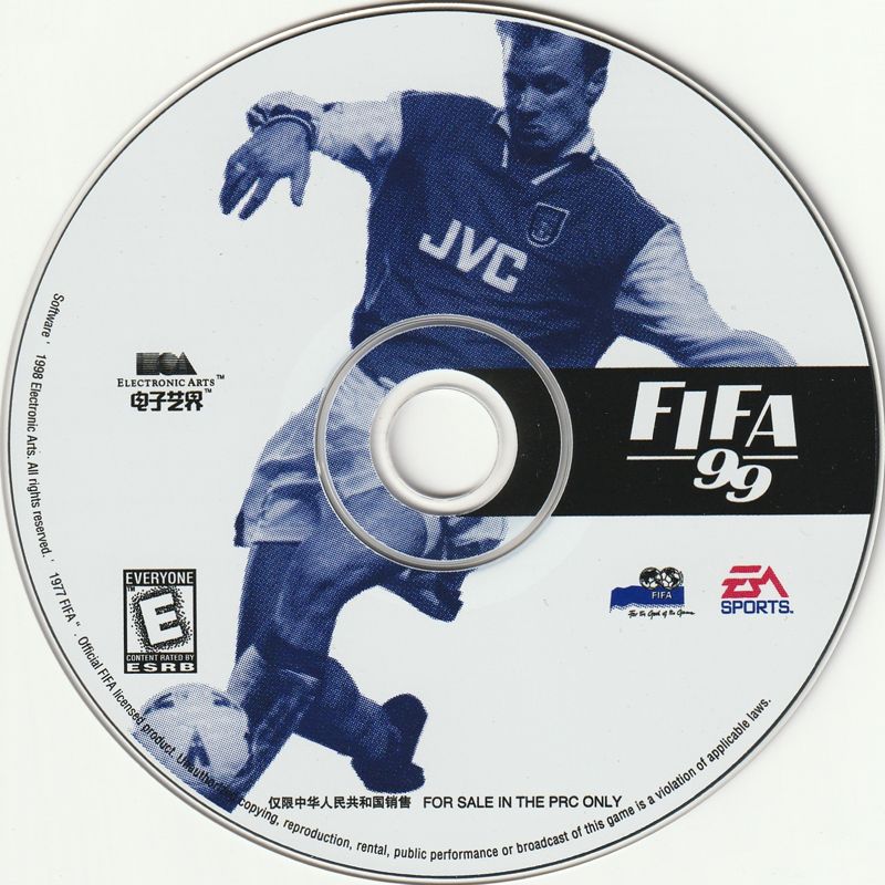FIFA 99 cover or packaging material - MobyGames