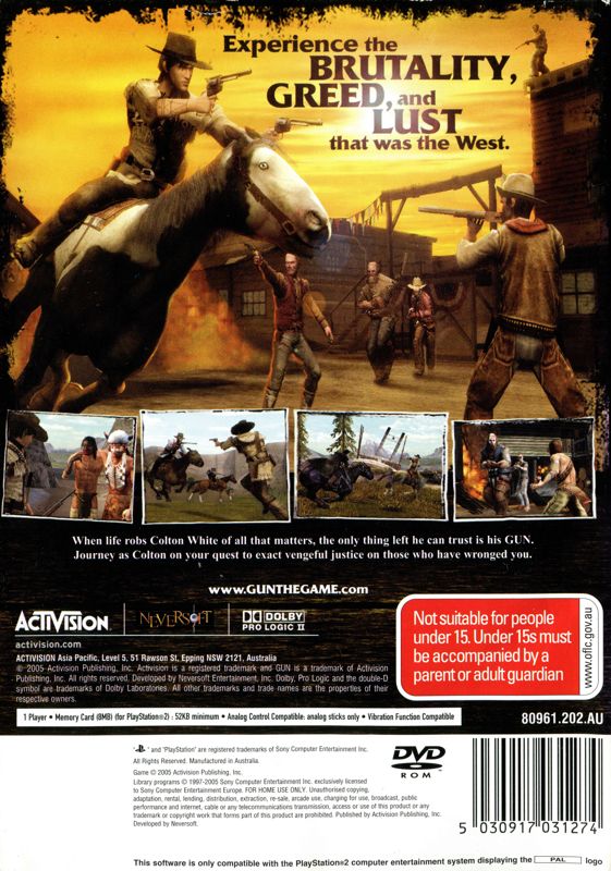 Gun cover or packaging material - MobyGames