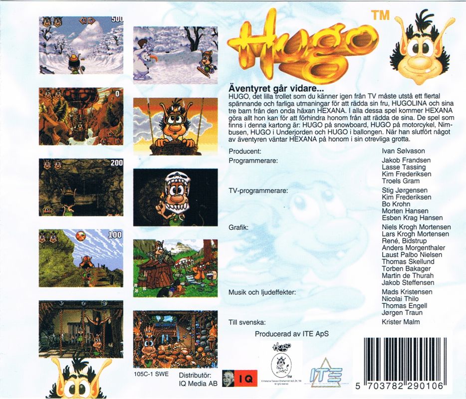 Hugo cover or packaging material - MobyGames